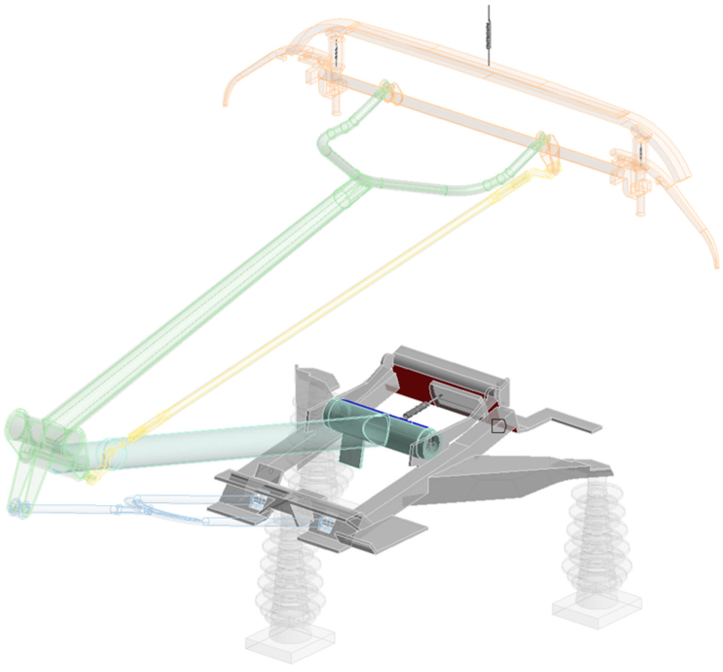 Flow-Induced Vibration Analysis by Simulating a High-Speed Train Pantograph