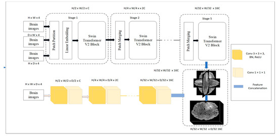 DualTrans: A Novel Glioma Segmentation Framework Based on a Dual-Path ...