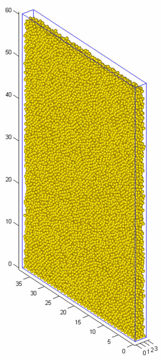 Computer 3D Simulation of Proppant Particles