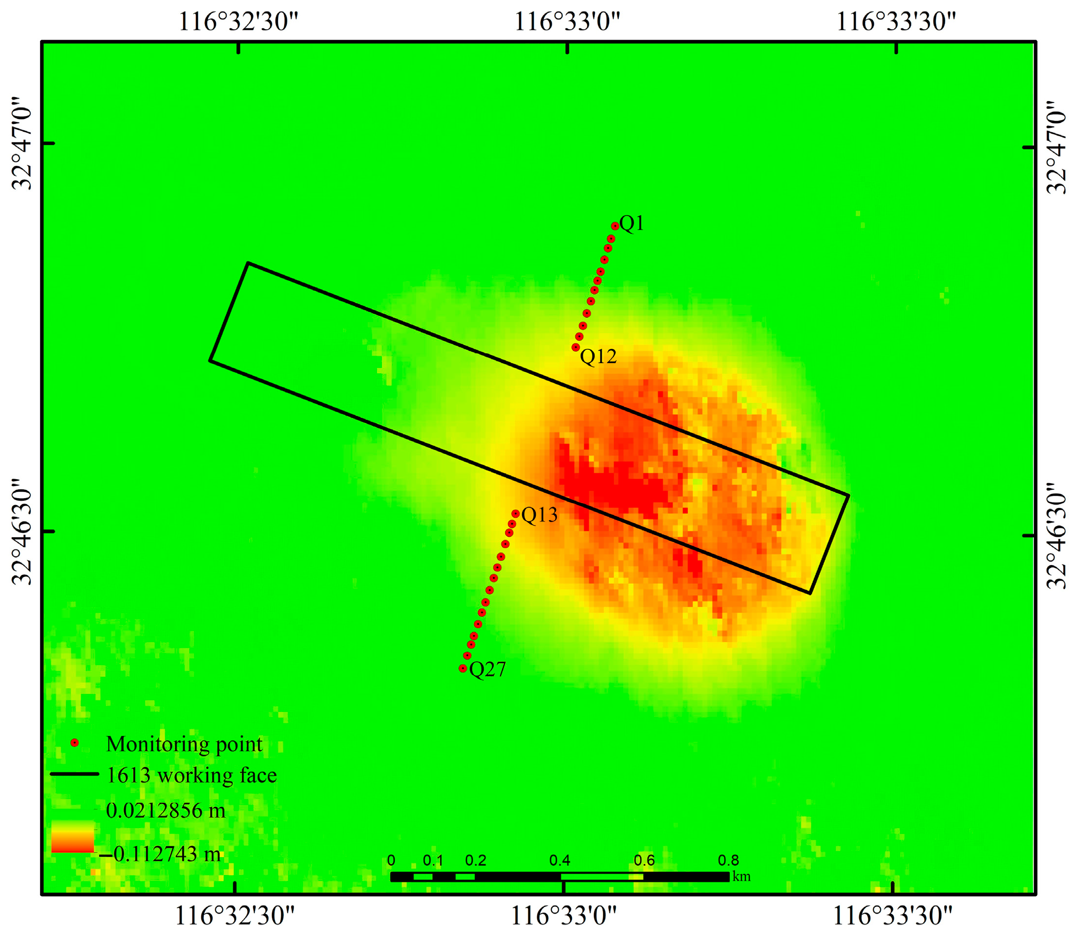 Method Of Predicting Dynamic Deformation Of Mining Areas Based On Synthetic Aperture Radar
