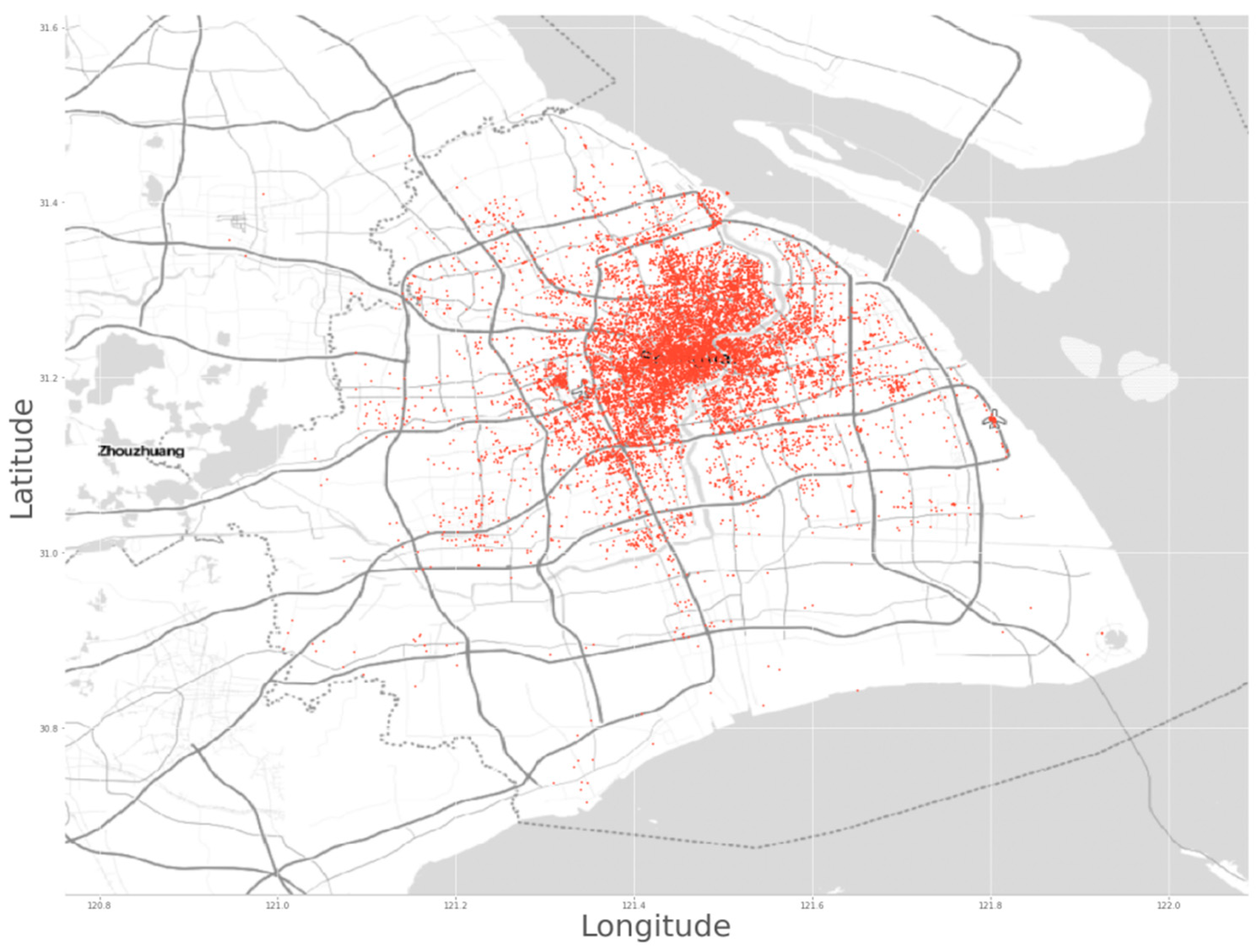 A Heuristic Algorithm For Deploying Electric Taxi Charging Stations To Enhance Service Quality