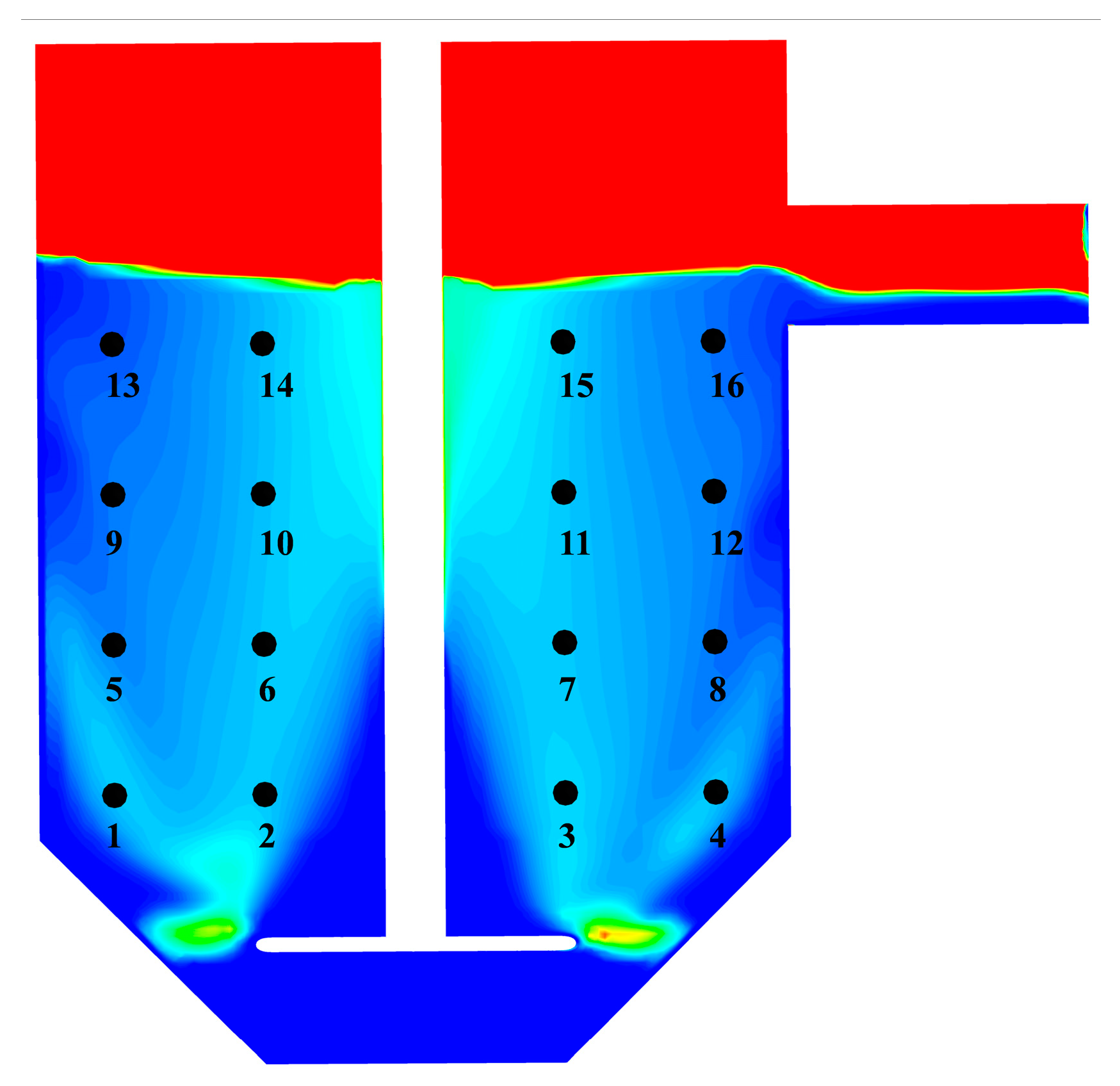 Gas–Liquid Mixability Study in a Jet-Stirred Tank for Mineral Flotation