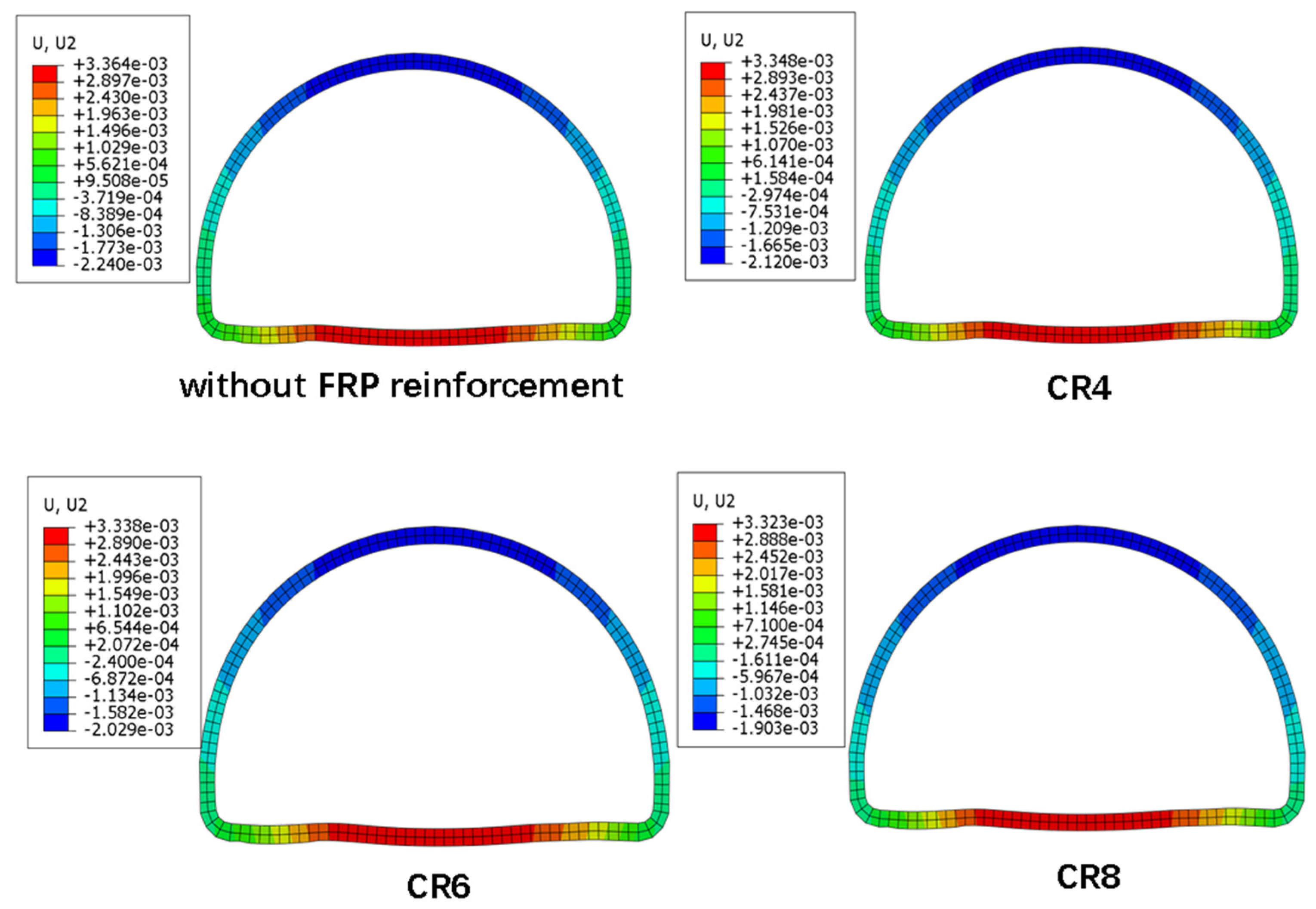 A Simulation Study of FRP-PCM Reinforcement for Tunnel Linings with ...