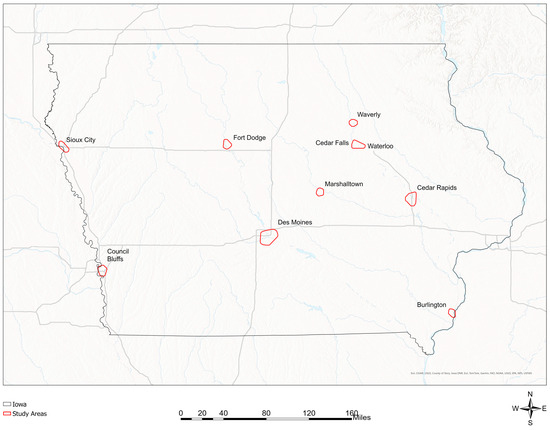 Monitoring and Modeling Urban Temperature Patterns in the State of Iowa ...