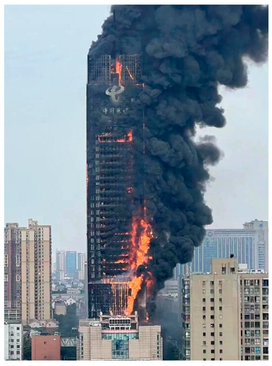 Study on the Fire Spread Characteristics of High-Rise Building Facades ...