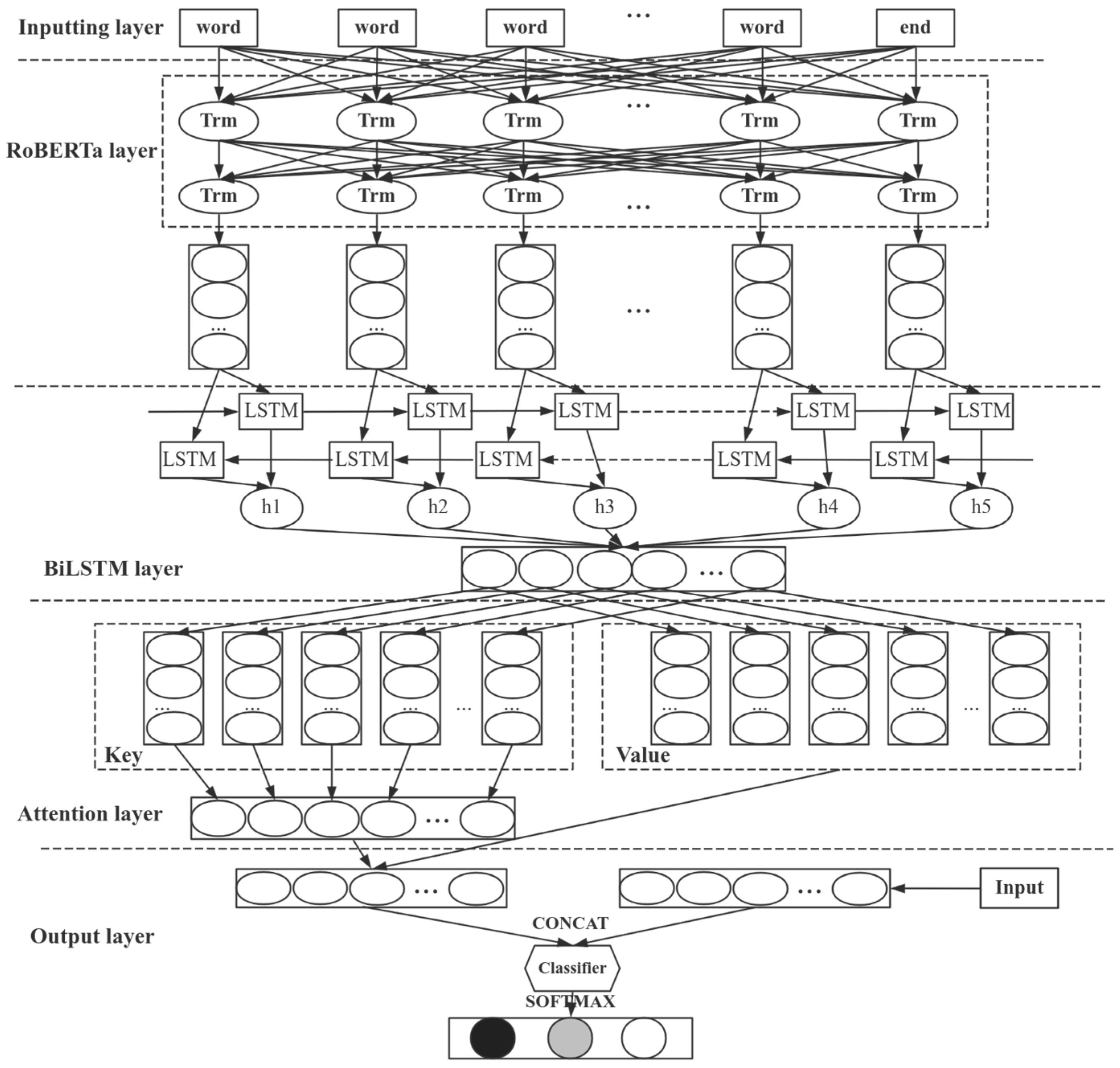 Research on Sentiment Analysis of Online Public Opinion Based on RoBERTa–BiLSTM–Attention Model