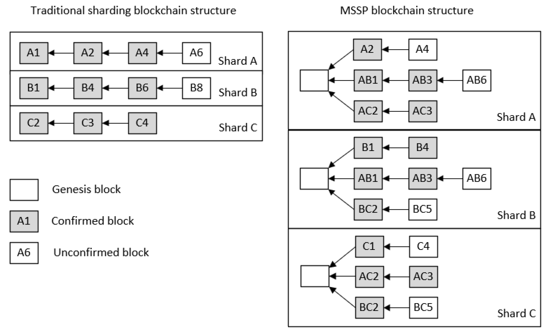 MSSP: A Blockchain Sharding Protocol Based on Multi-Shard Storage