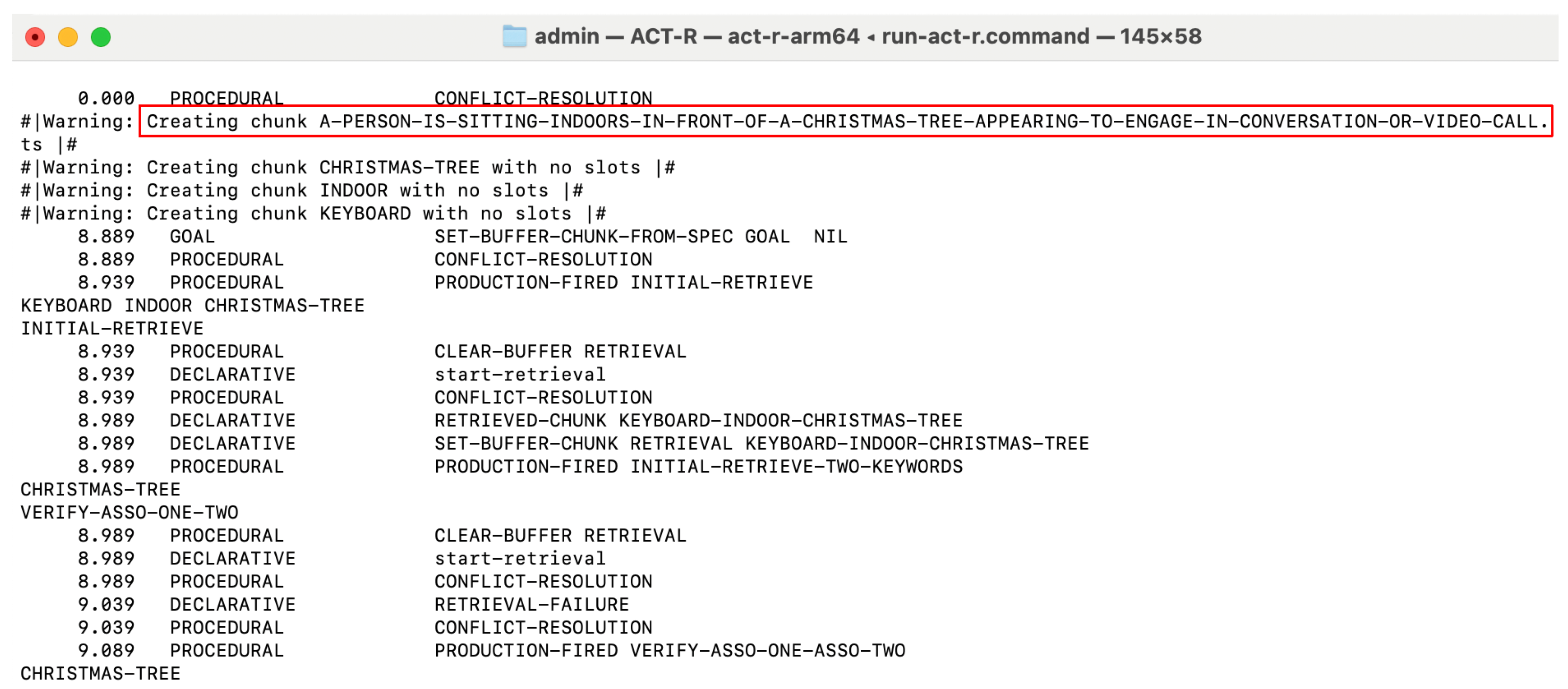 Retrieving Memory Content from a Cognitive Architecture by Impressions ...