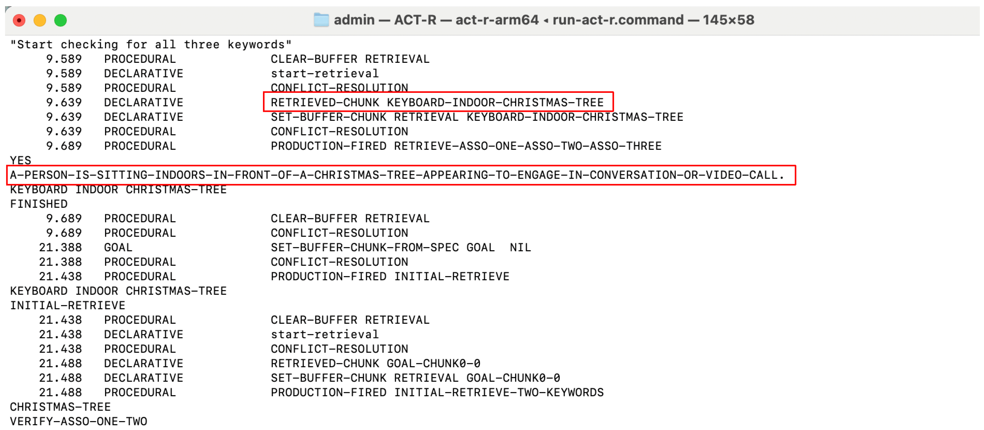 Retrieving Memory Content from a Cognitive Architecture by Impressions ...
