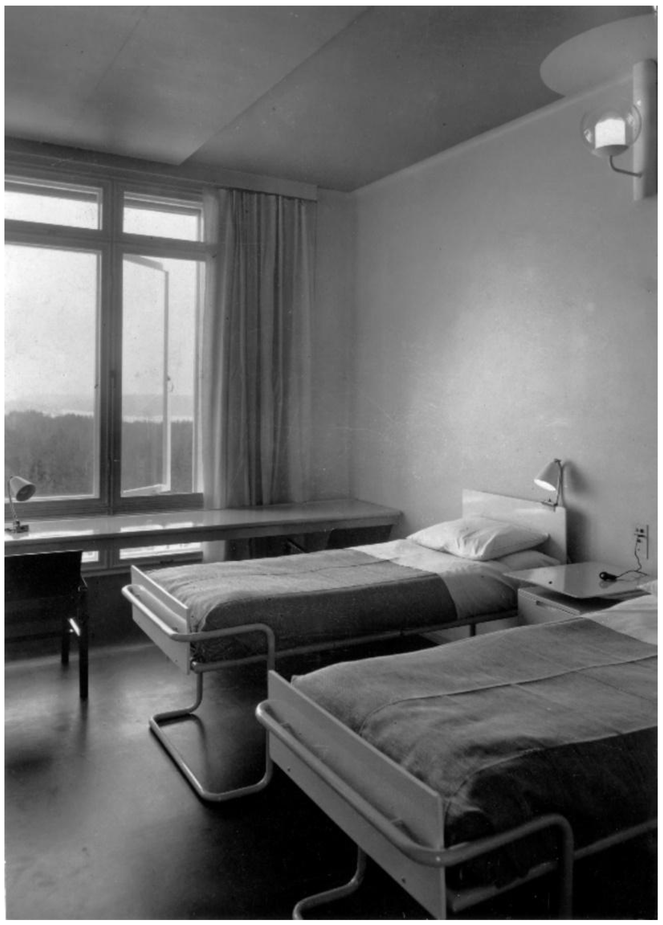 Paimio Sanatorium under Construction