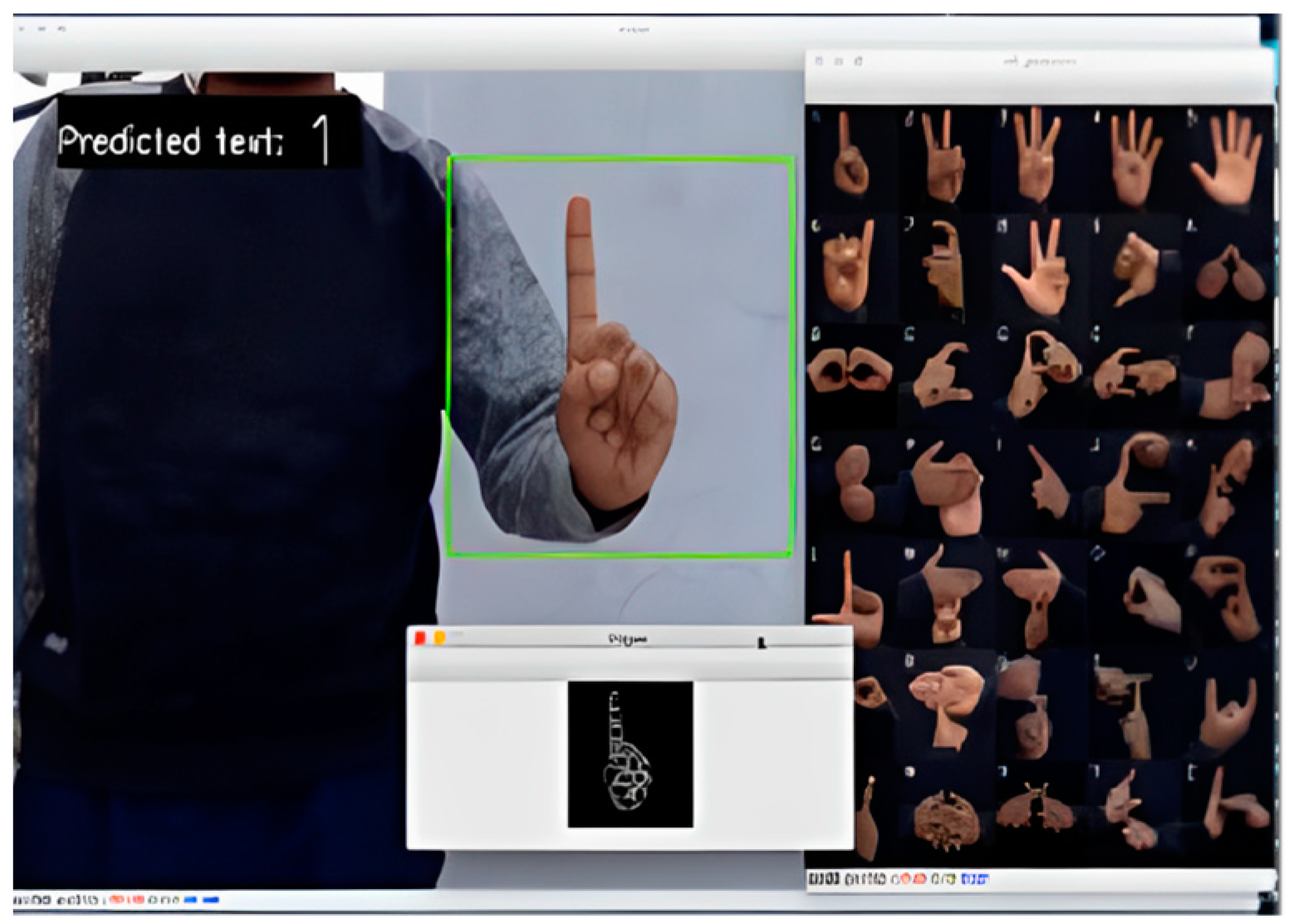 Gesture-to-Text Translation Using SURF for Indian Sign Language