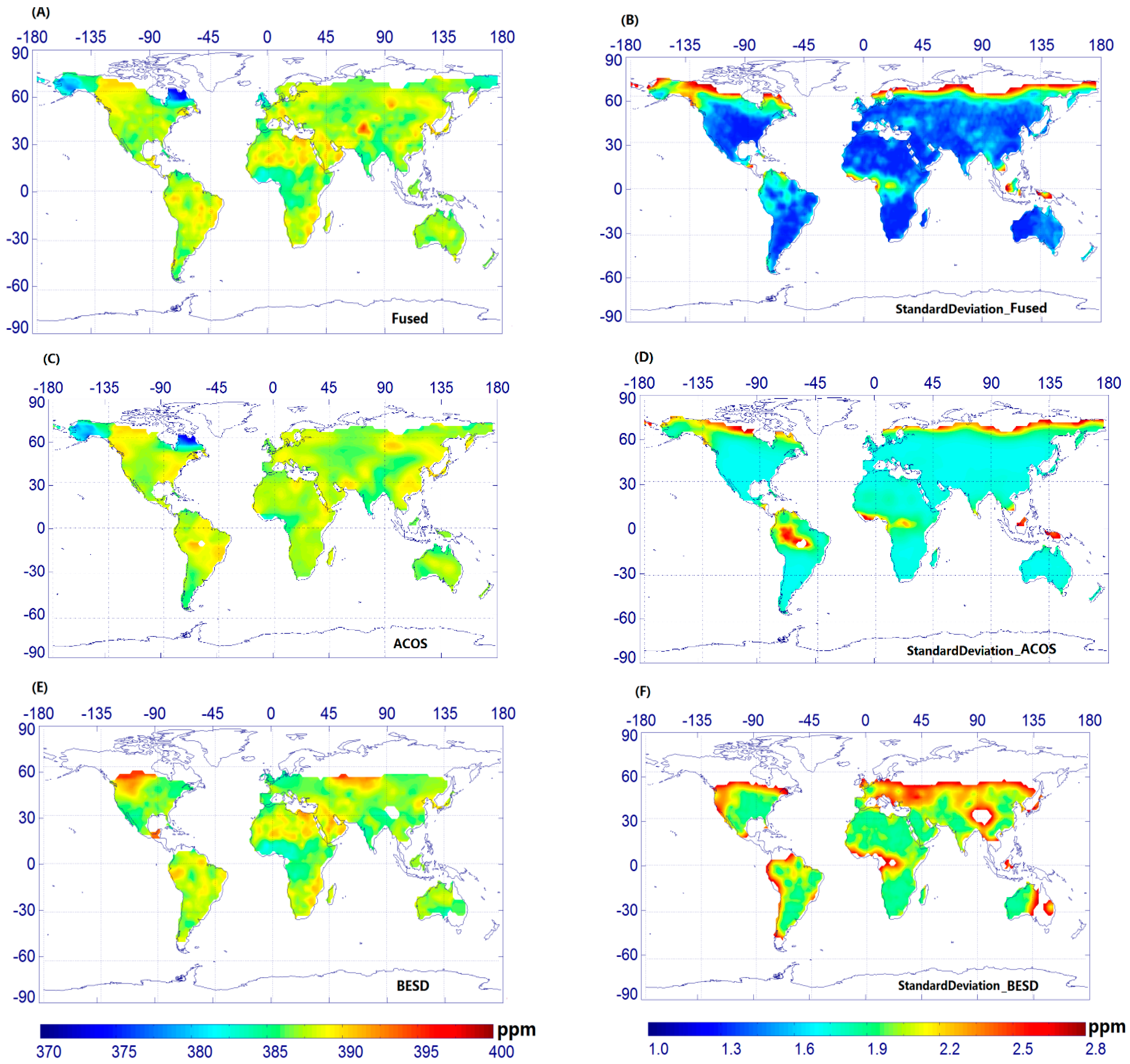 Mapping Global Atmospheric CO2 Concentration at High Spatiotemporal ... Mapping Global Atmospheric CO2 Concentration at High Spatiotemporal ...