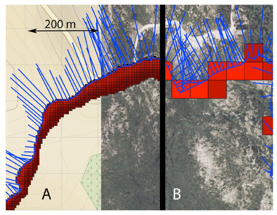 Simulation of a Large Wildfire in a Coupled Fire-Atmosphere Model