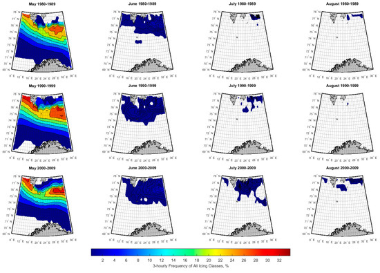 Unprecedented Vessel-Icing Climatology Based on Spray-Icing Modelling ...