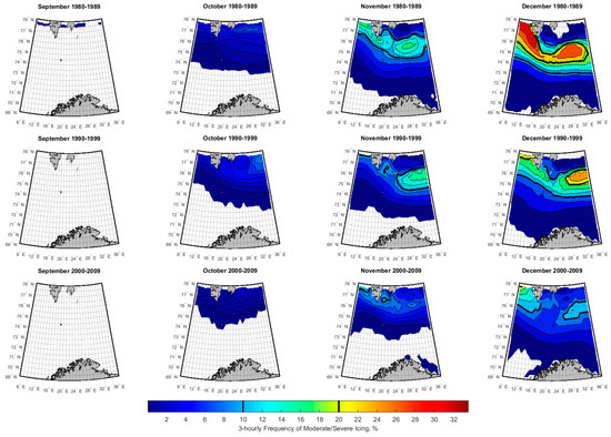 Unprecedented Vessel-Icing Climatology Based on Spray-Icing Modelling ...