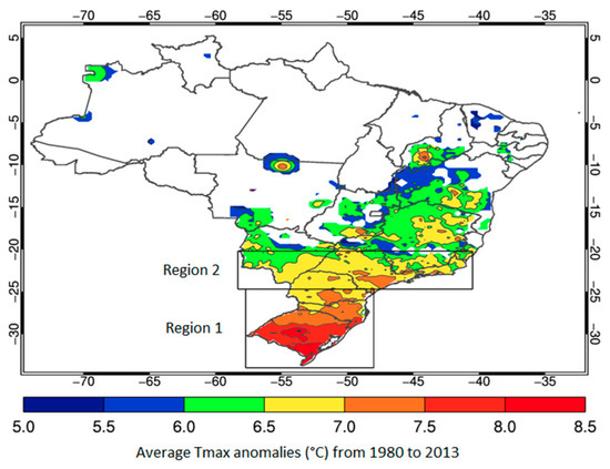 Characterization and Spatial Coverage of Heat Waves in Subtropical Brazil