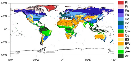 Evaluation of New CORDEX Simulations Using an Updated Köppen–Trewartha ...