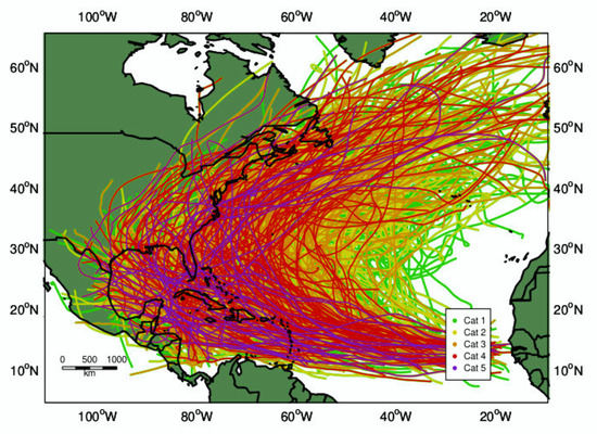 North Atlantic Hurricane Winds in Warmer than Normal Seas