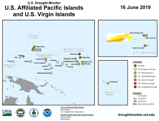 USAPI USDM: Operational Drought Monitoring in the U.S.-Affiliated ...