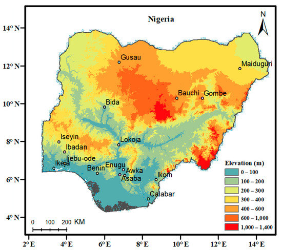 Intensification of Summer Rainfall Extremes over Nigeria during Recent ...