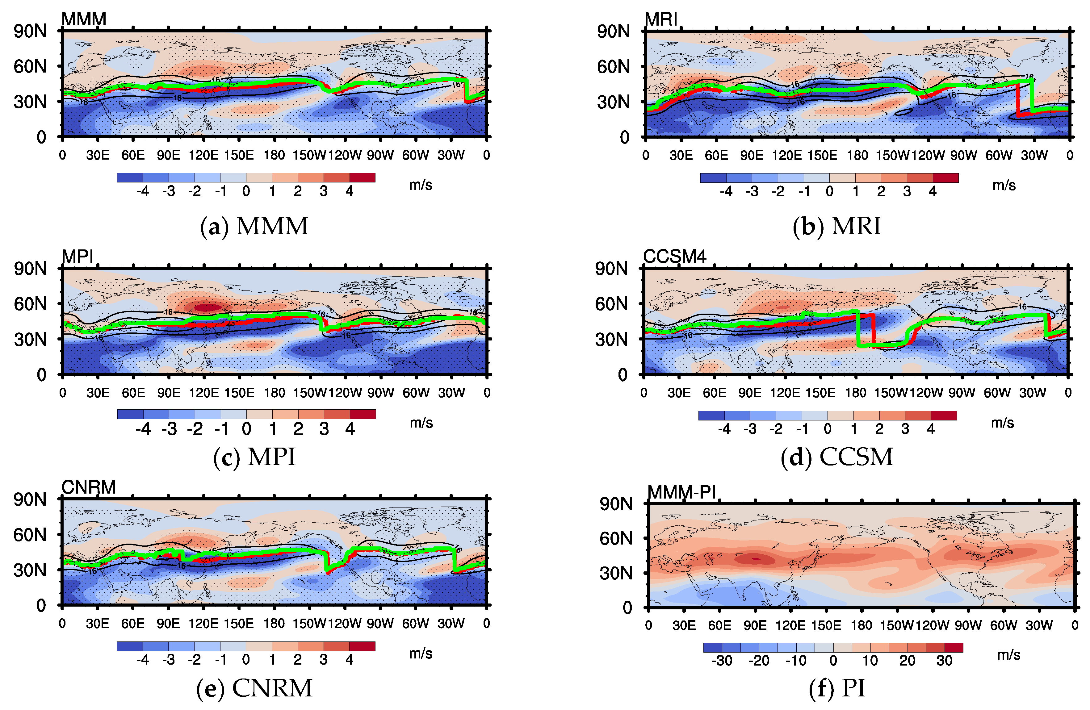 Summer Westerly Jet in Northern Hemisphere during the Mid-Holocene: A Multi-Model Study