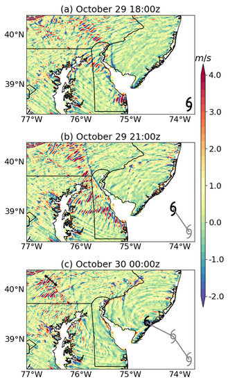 Large Roll Vortices Exhibited by Post-Tropical Cyclone Sandy during ...