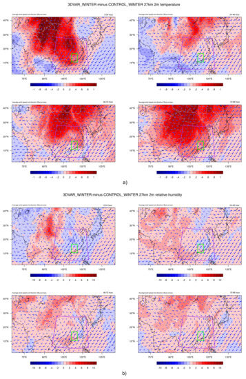 Model Sensitivity Evaluation for 3DVAR Data Assimilation Applied on WRF with a Nested Domain ...