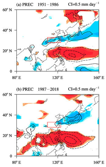 Weakened Connection between East China Summer Rainfall and the East ...