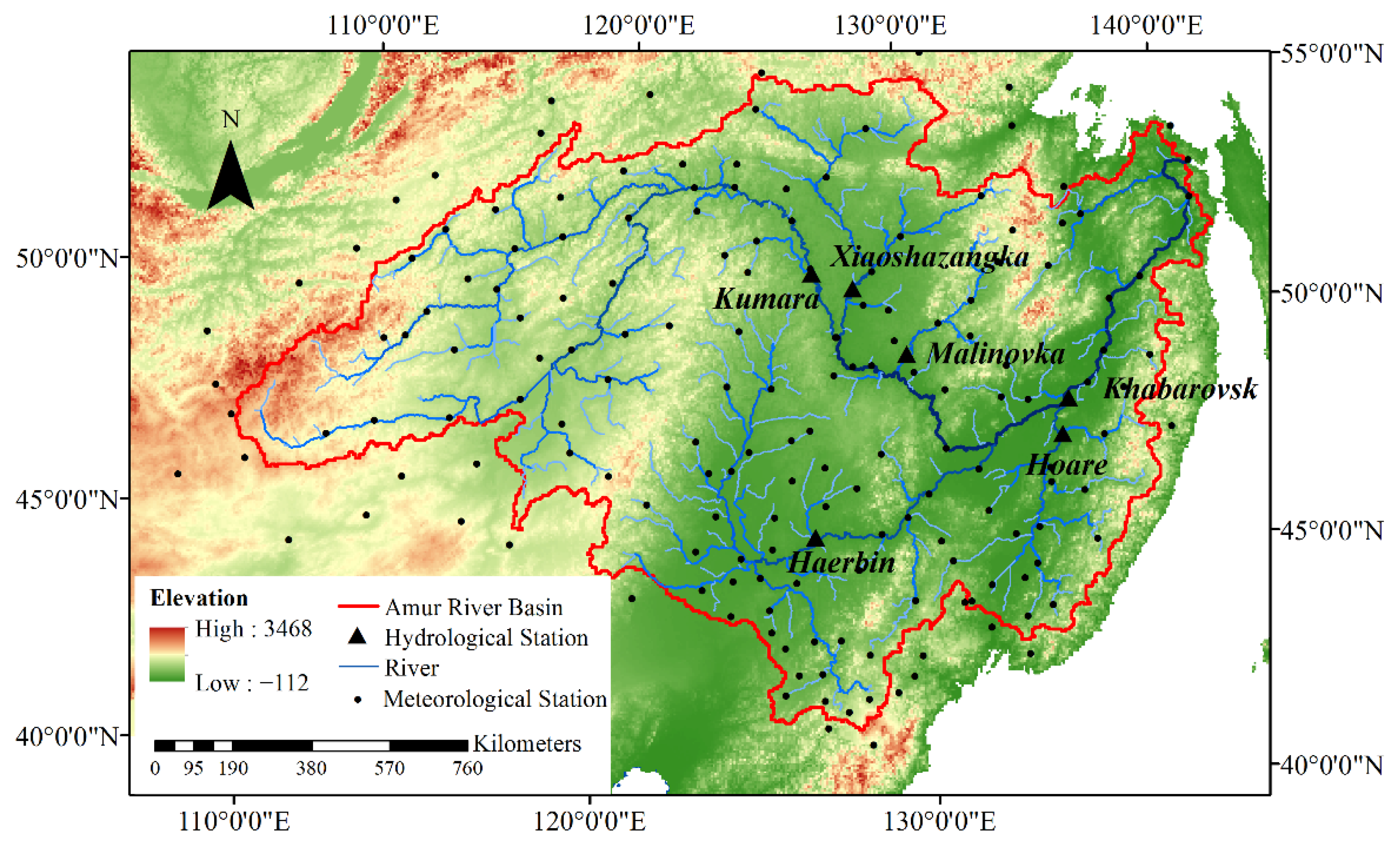 Quantifying the Impact of Future Climate Change on Runoff in the Amur ...