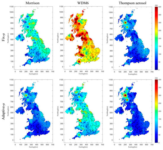 WRF Rainfall Modeling Post-Processing by Adaptive Parameterization of Raindrop Size Distribution ...