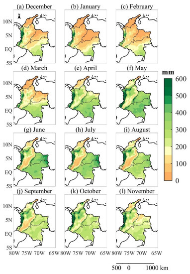 Trend Pattern of Heavy and Intense Rainfall Events in Colombia from ...