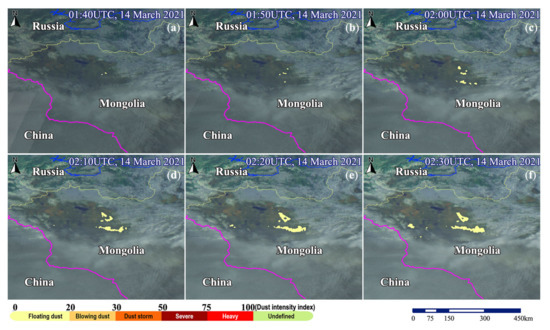 Satellite Monitoring of the Dust Storm over Northern China on 15 March 2021