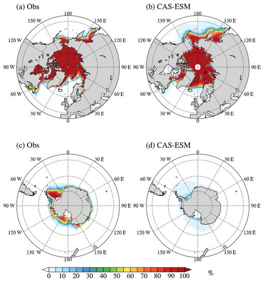 Evaluation of Sea Ice Simulation of CAS-ESM 2.0 in Historical Experiment