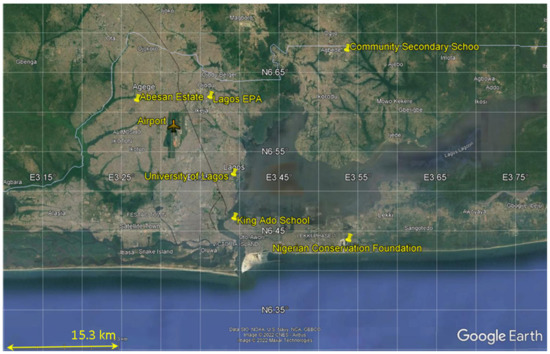 Tropical Air Chemistry in Lagos, Nigeria