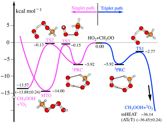 The Reaction of HO2 and CH3O2: CH3OOH Formed from the Singlet ...