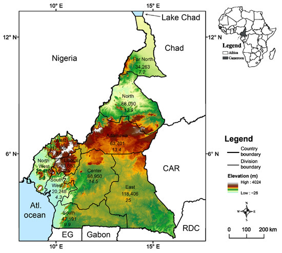 Analysis of the Spatio-Temporal Rainfall Variability in Cameroon over ...
