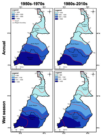 Analysis of the Spatio-Temporal Rainfall Variability in Cameroon over ...