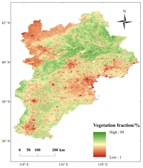 Fractional Vegetation Cover and Spatiotemporal Variations of PM2.5 ...
