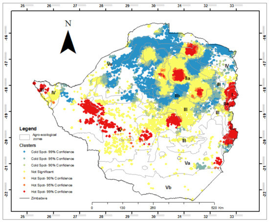 Spatial Clustering of Vegetation Fire Intensity Using MODIS Satellite Data