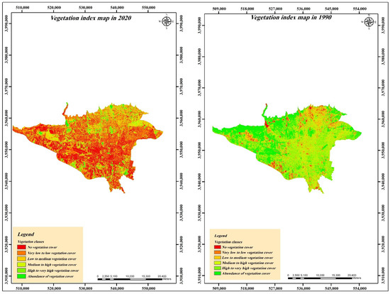 Analysis of Changes in Vegetation Index during the Rapid Urban Spatial ...