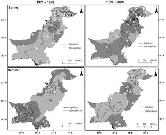 Spatial-Temporal Seasonal Variability of Extreme Precipitation under ...