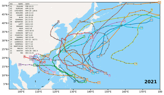 Evaluation of Western North Pacific Typhoon Track Forecasts in Global ...