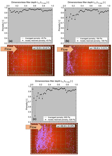Filtration Kinetics Of Depth Filters—modeling And Comparison With Tomographic Data Of Particle
