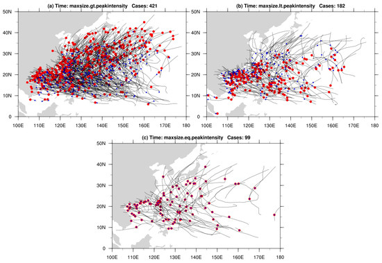 Investigating the Characteristics of Tropical Cyclone Size in the ...