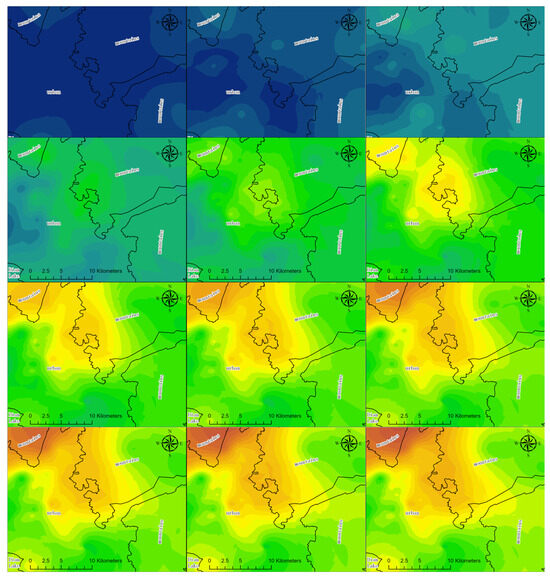 Study of the Spatiotemporal Distribution Characteristics of Rainfall ...