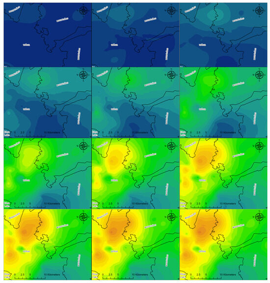 Study of the Spatiotemporal Distribution Characteristics of Rainfall ...