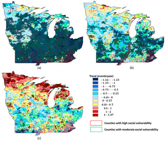 Assessment of Deadly Heat Stress and Extreme Cold Events in the Upper ...