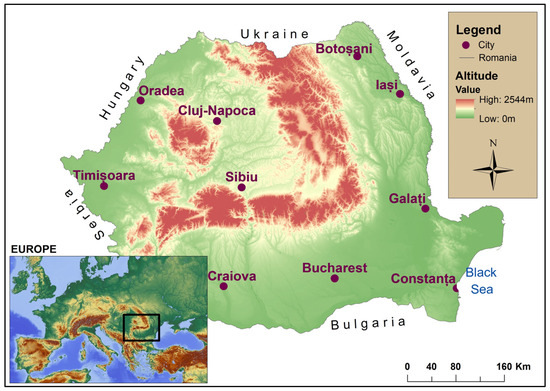 Climatic Suitability for Outdoor Tourism in Romania’s Big Cities