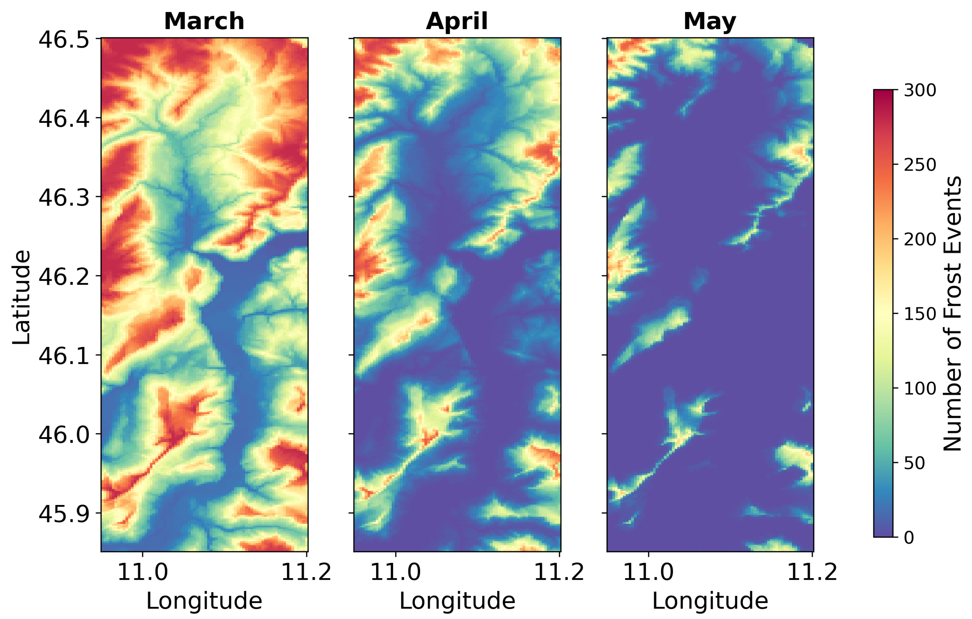 Spatial Downscaling of Daily Temperature Minima Using Machine Learning Methods and Application ...