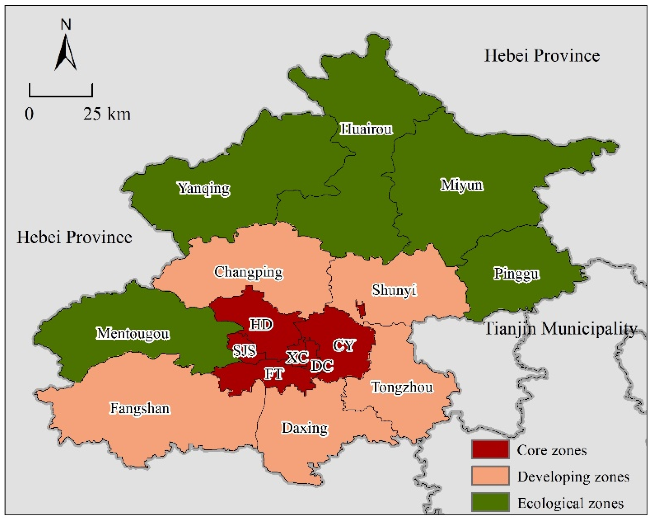The Internal Heterogeneity of Carbon Emissions in Megacities: A Case ...